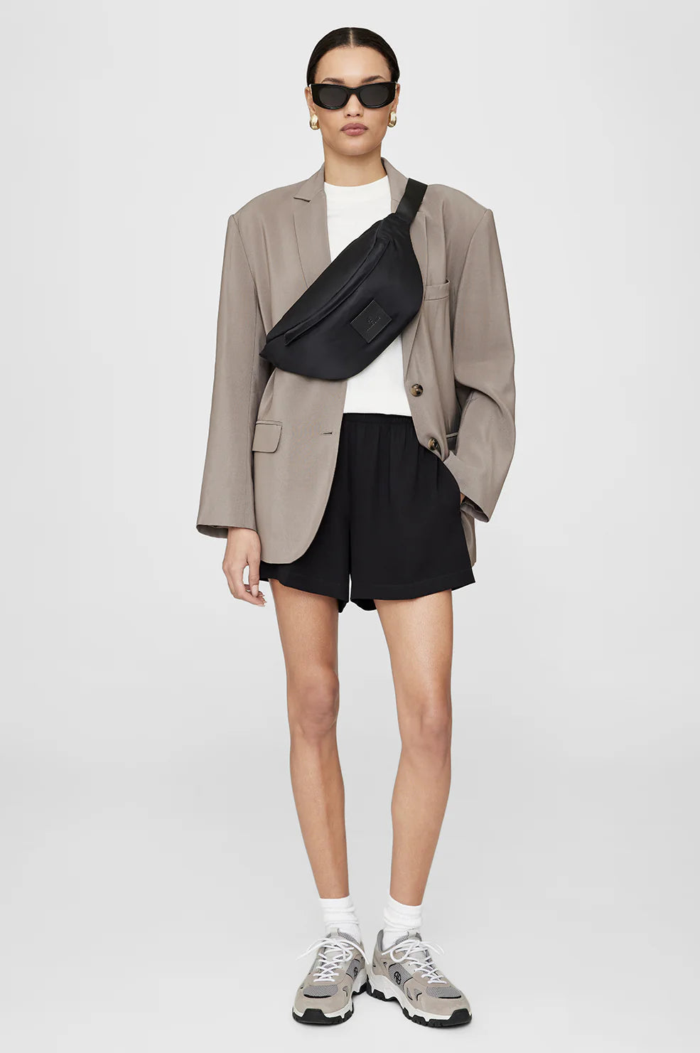 Anine Bing - Leon Waist Bag in Black — Kalifornia Jean Bar